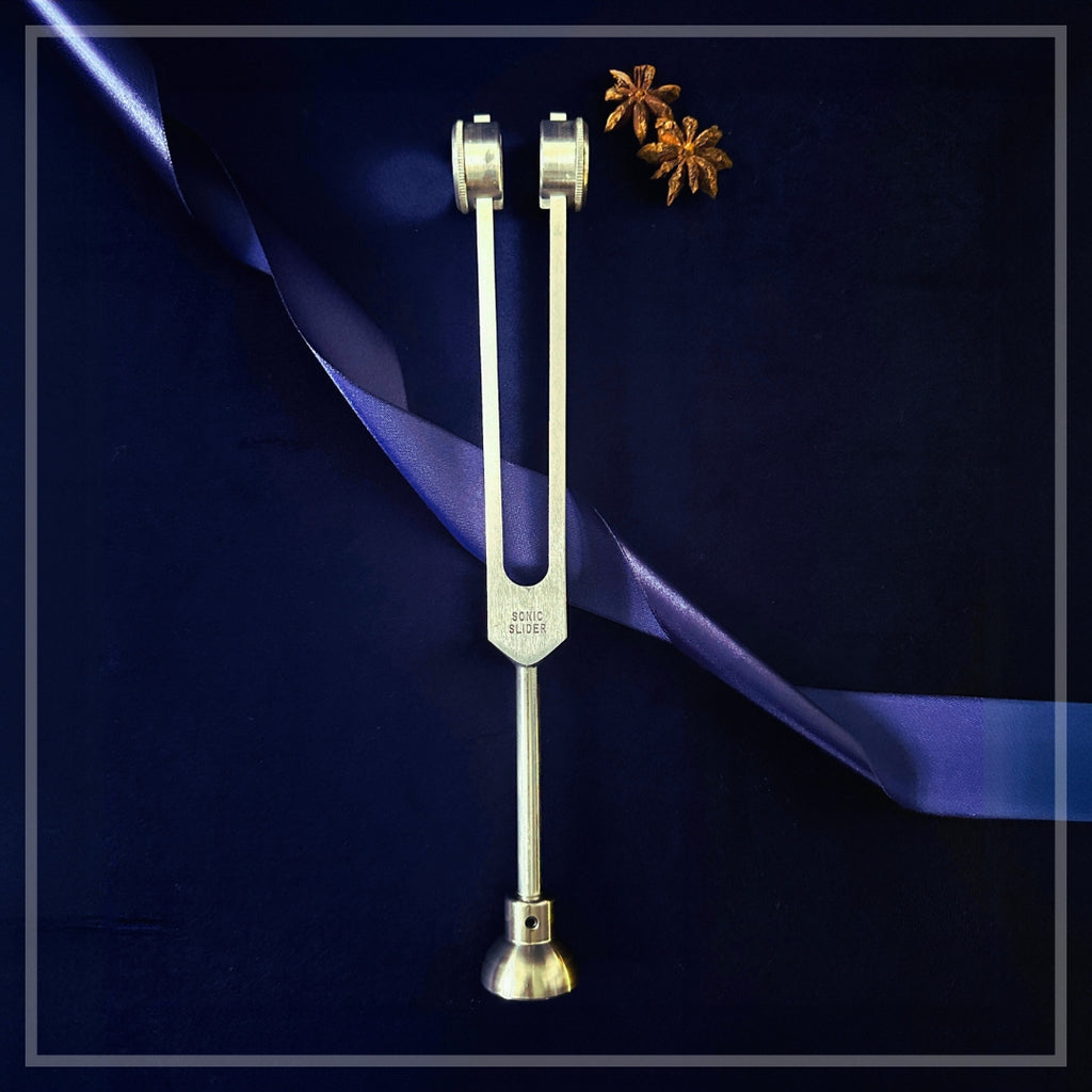 The Sonic Slider™ Weighted Tuning Fork With Accessory